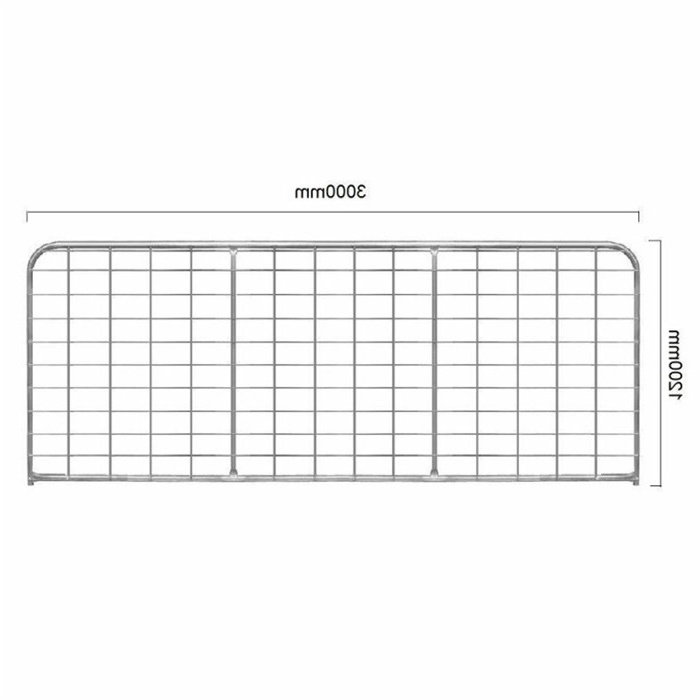 Wire Filled Corral Panels Gate